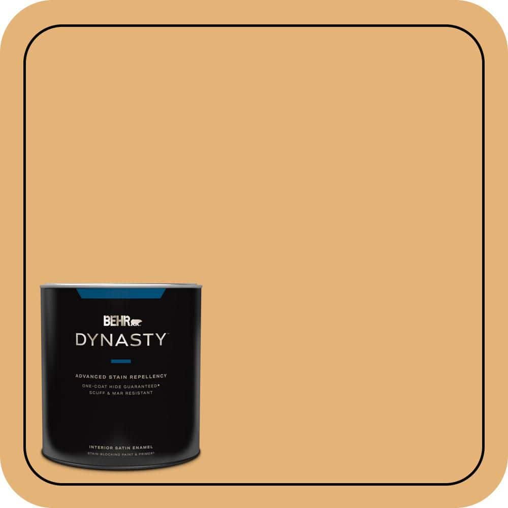 BEHR DYNASTY 1 qt. #300D-4 High Plateau Satin Enamel Interior Stain ...