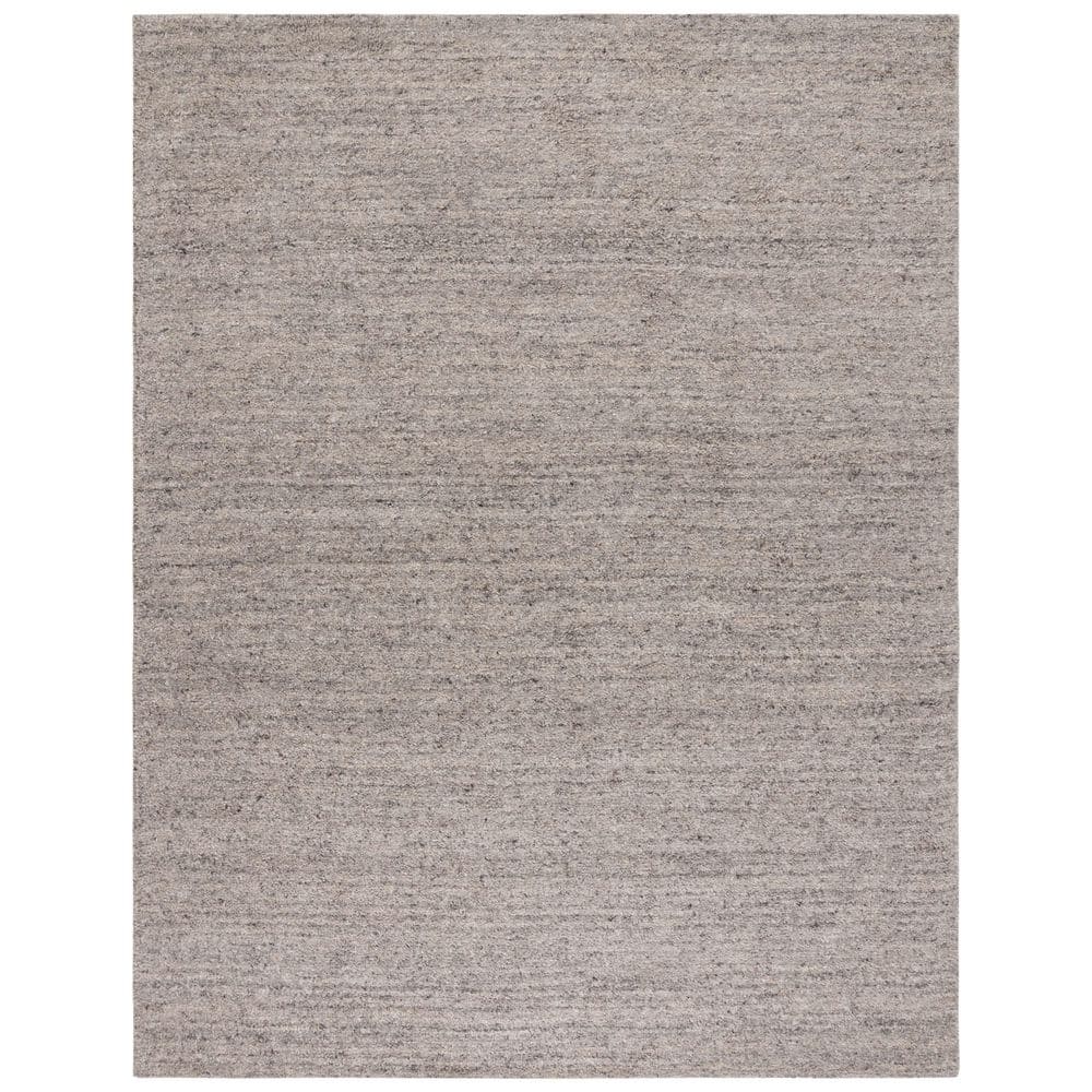 SAFAVIEH Himalaya Light Grey 9 ft. x 12 ft. Solid Color Area Rug ...