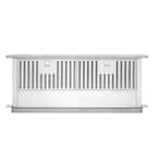 GE 36 in. Telescopic Downdraft System in Black UVD6361DPBB