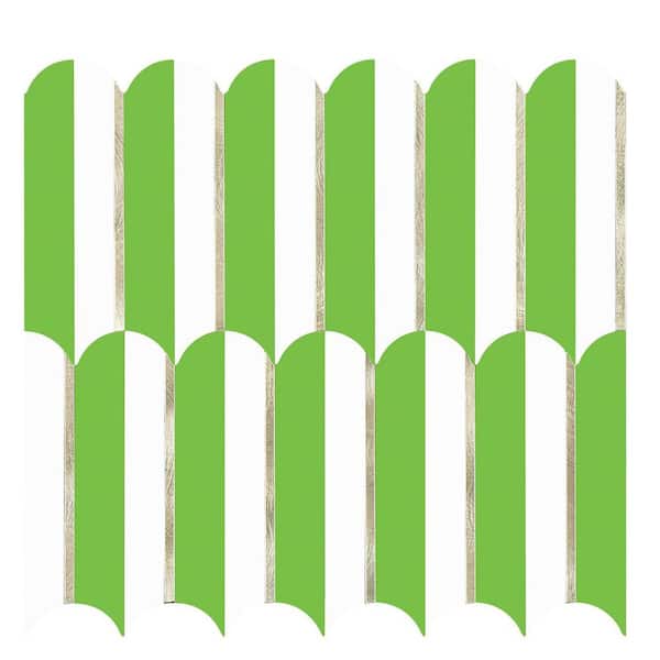 Reviews for White 12 in. x 11.22 in. Long Hexagon SPC Peel and Stick ...
