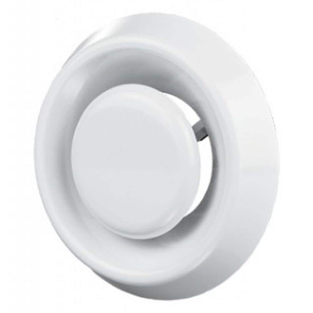 VENTS-US 5 in. Plastic Diffuser with Flange A 125 VRF - The Home Depot