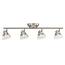 Monteaux Lighting 2.6 ft. Black and Antique Brass Integrated LED Track ...