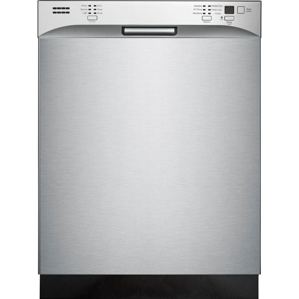 Generic 24 in. Front Control Dishwasher in Stainless Steel SDW2FCMS ...