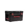 Tunearary 35 qt. Outdoor Black and Red Insulated Box Cooler with ...