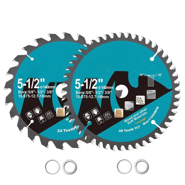 5-1/2 in - Circular Saw Blades - The Home Depot