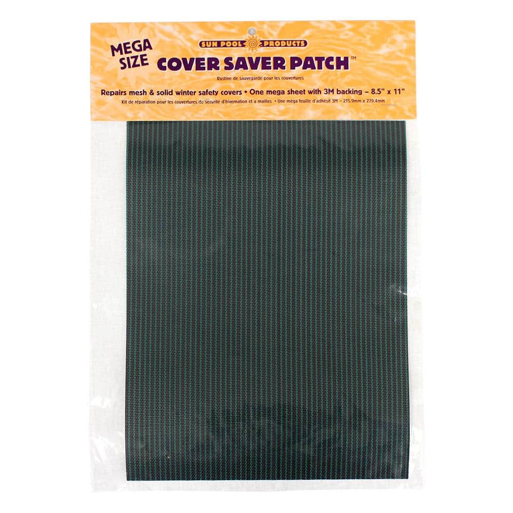 Green Swimming Pool Safety Cover Mega Patch Kit MP-1GRN - The Home Depot