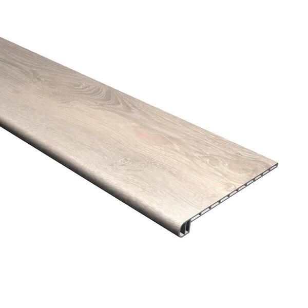 CALI Vinyl Pro with Mute Step Castaway Oak 1 in. T x 11-1/2 in. W x 48 ...