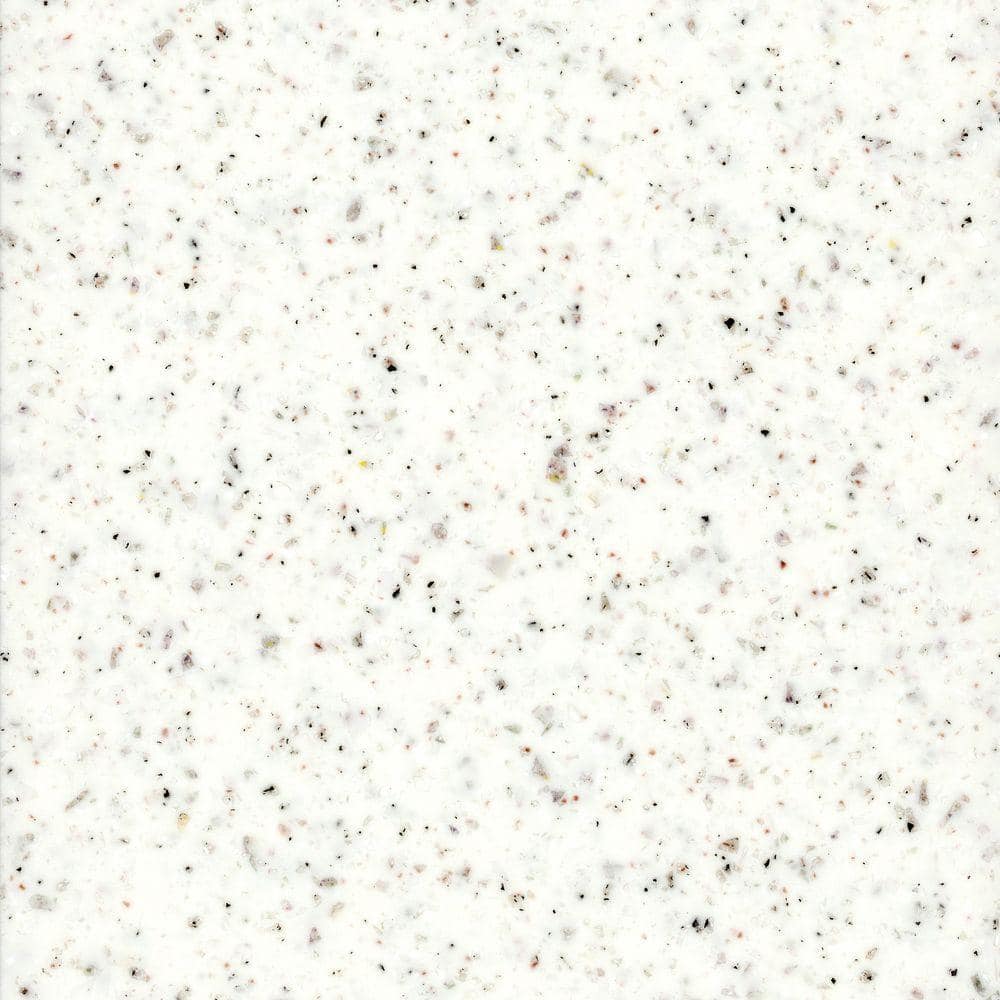 LG Hausys HI-MACS 2 in. Solid Surface Countertop Sample in Birchwood LG ...