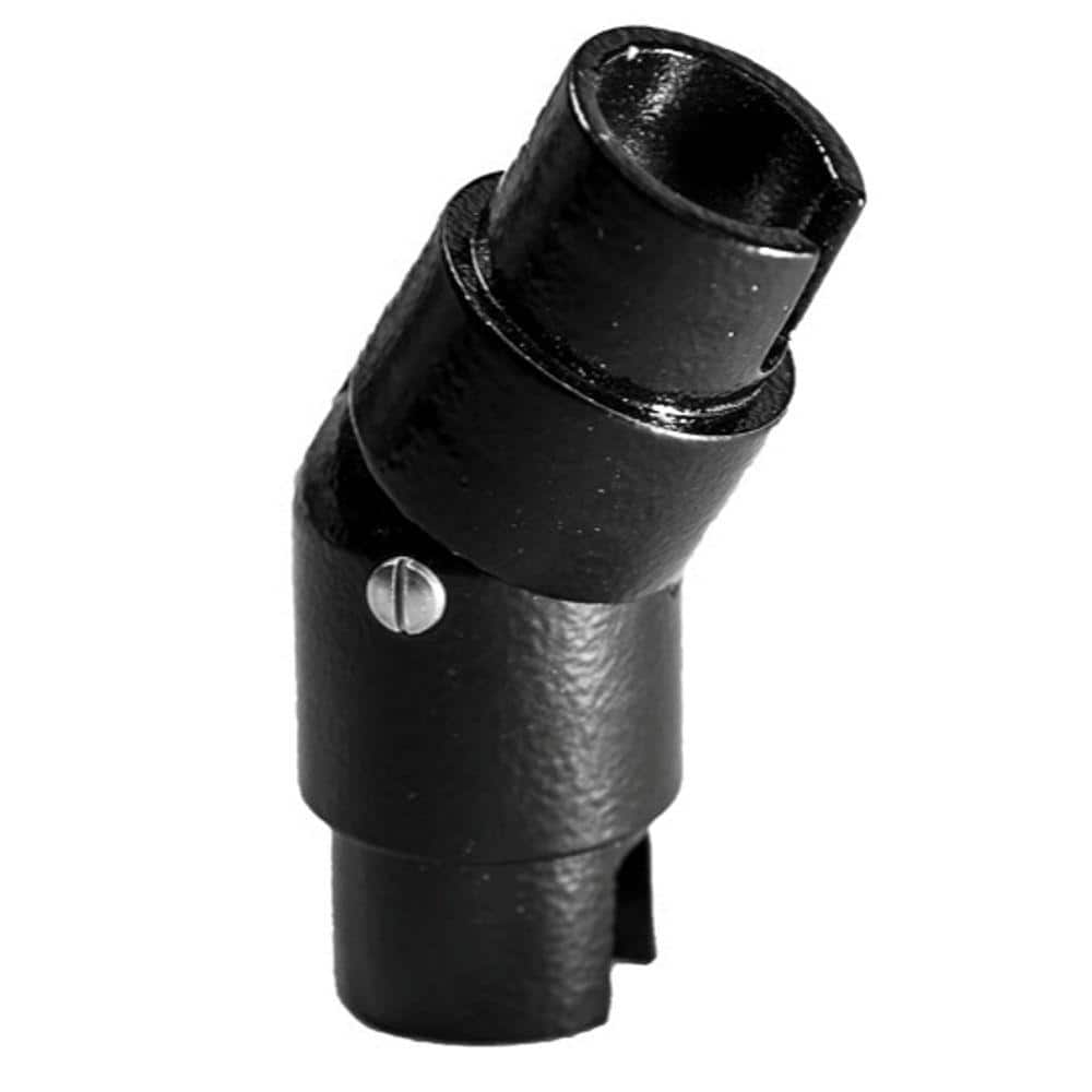 EZ Handrail Textured Black Aluminum Hand Rail Adjustable Angle EZA555 ...