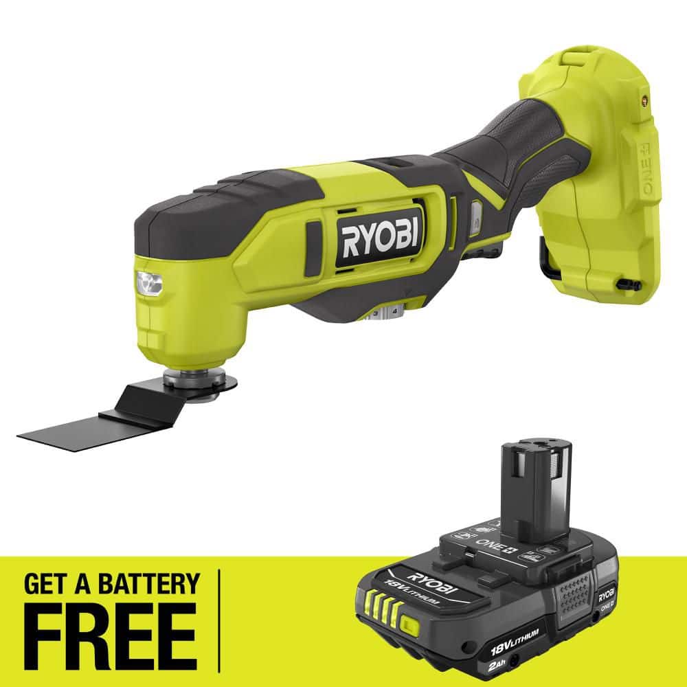 Reviews for RYOBI ONE+ 18V Cordless Multi-Tool with FREE ONE+ 18V 2.0 ...