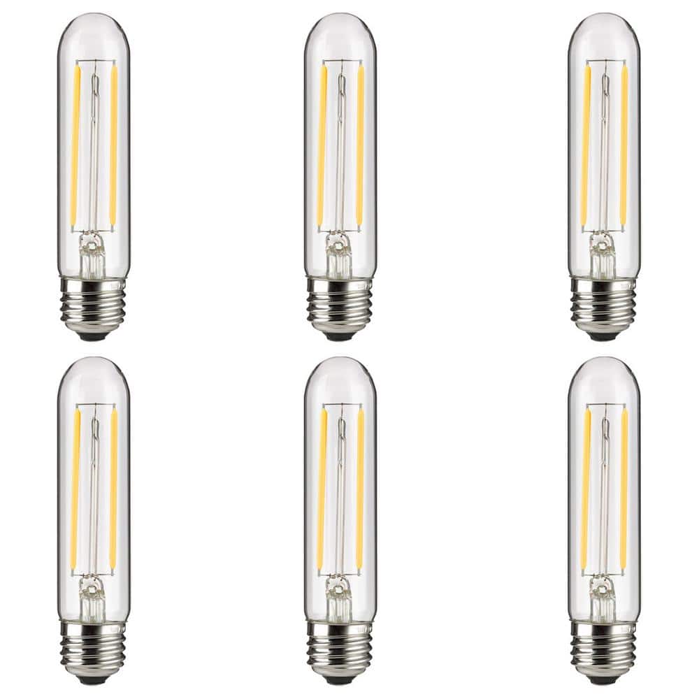 Sunlite 25-Watt Equivalence 4.96 in. Linear T10 E26 LED Tube Bulb Cool ...