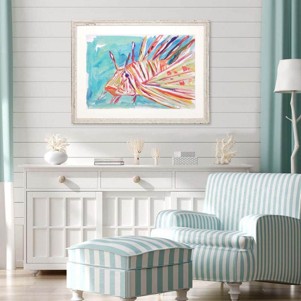 Paragon Beauchamp 1 Piece Framed Giclee Coastal Art Print 33 in. x 45 ...