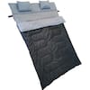 ProHT Waterproof Cool Weather Double Sleeping Bag in Black 04055 - The ...