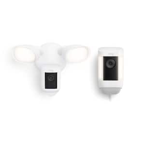 Ring Floodlight Cam Pro Wired Security Camera with 2K Video, Ring ...