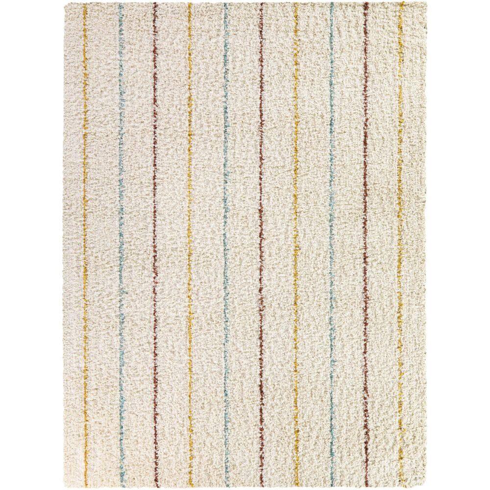 Patricia Multicolor 7 ft. 10 in. x 10 ft. Striped Area Rug 51536060. ...