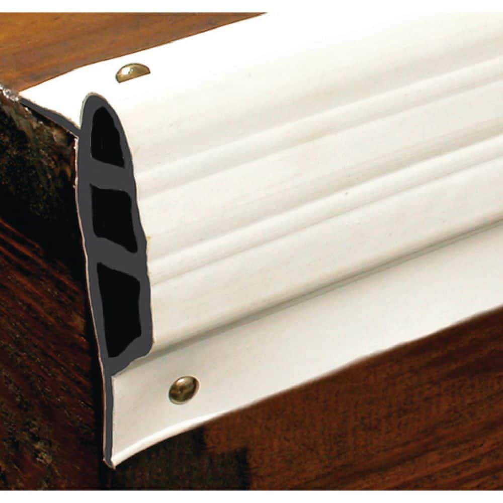 Taylor Heavy-Duty Double Molded Edge Gard - White 46098 - The Home Depot