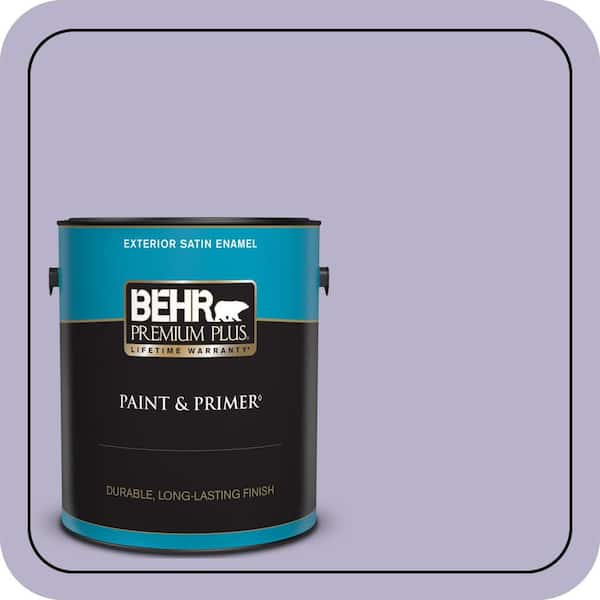 BEHR PREMIUM PLUS 1 gal. #S570-3 Bohemianism Satin Enamel Exterior ...