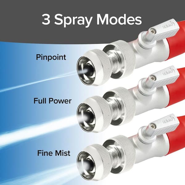 Pocket Hose Silver Bullet 2.0 Expandable Garden Hose 3/4 in. x 75 ft ...