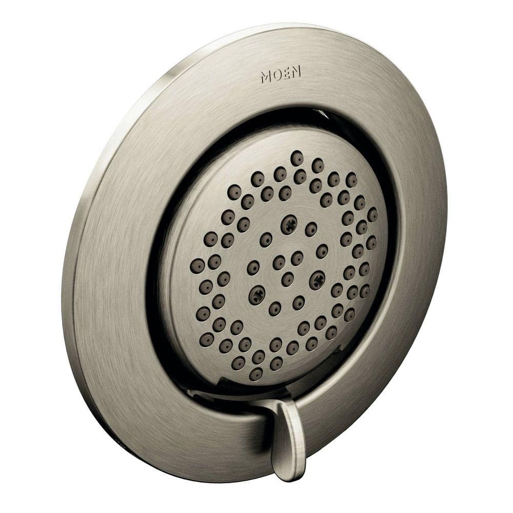 MOEN Mosaic 5-3/8 in. 2-Function Body Spray in Brushed Nickel TS1422BN ...