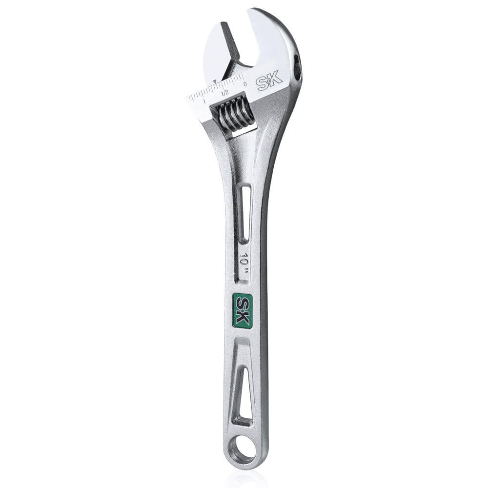 SK SK01217 10 in. Adjustable Wrench (1 Piece) SK01217 - The Home Depot