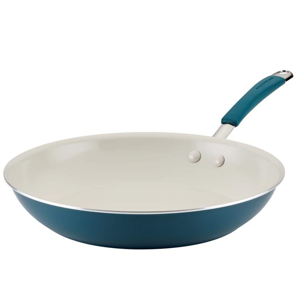 Reviews for Rachael Ray Cucina Ceramic 12.5 in. Aluminum Nonstick ...