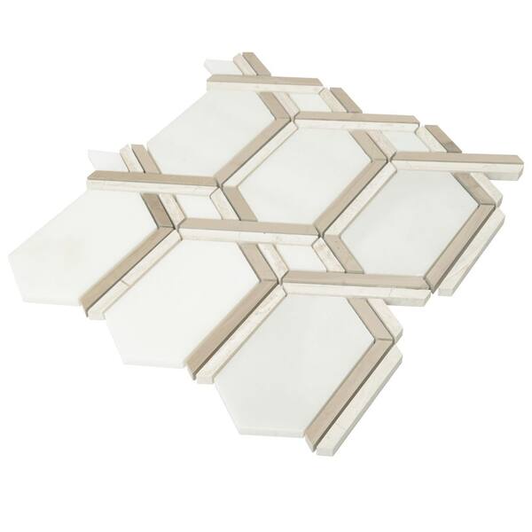MSI Take Home Tile Sample - Royal Link 4 in. x 4 in. Polished Marble ...