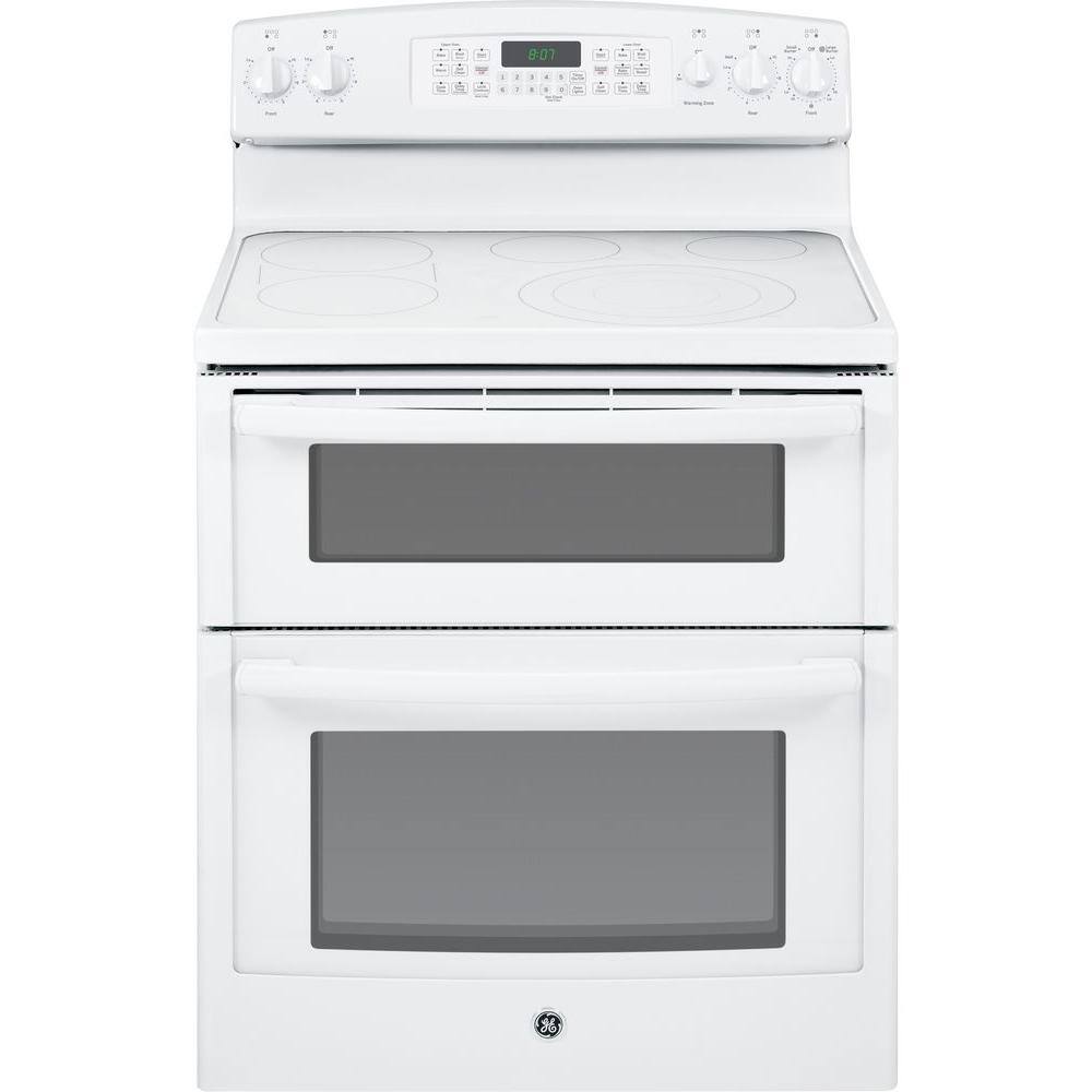 Reviews for GE 6.6 cu. ft. Double Oven Electric Range with Self ...