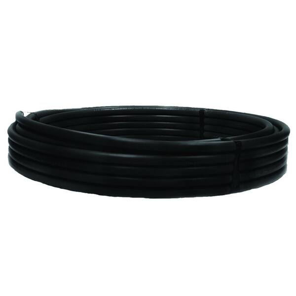 Advanced Drainage Systems 1 in. x 100 ft. Plastic 200 PSI Black Copper ...