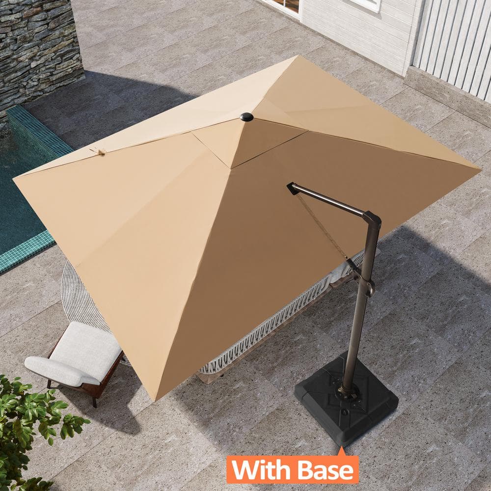 Reviews for Pellebant 10 ft. x 13 ft. Large Aluminum Cantilever Patio ...