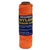 T.W. Evans Cordage #1 x 1000 ft. Braided Nylon Mason in Line Orange 12-522 - The Home Depot