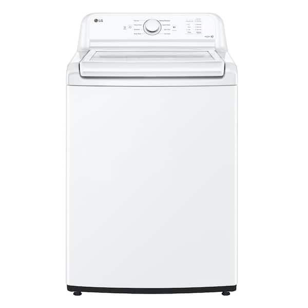 LG 4.3 cu. ft. Top Load Washer in White with SlamProof Glass Lid ...