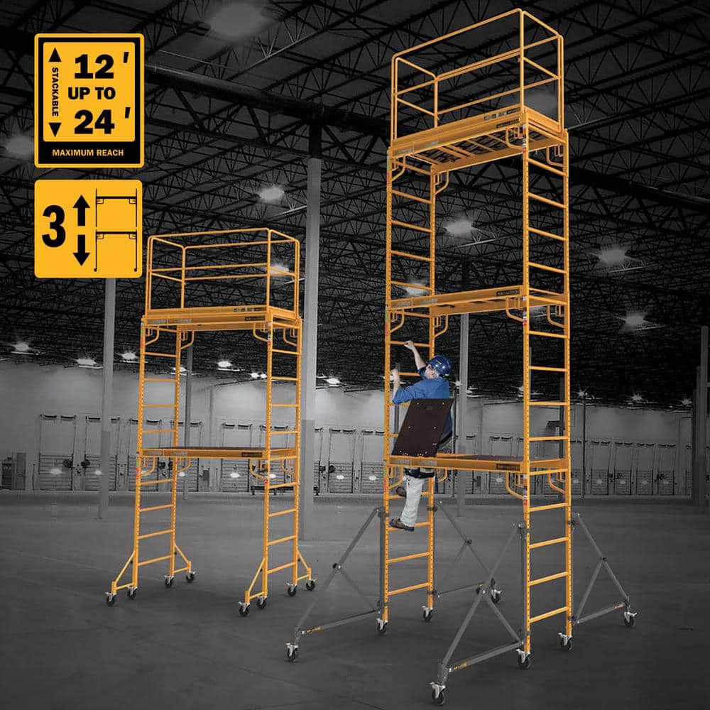 Steel Scaffold Rolling Platform with 1250 lbs. Load Nepal | Ubuy