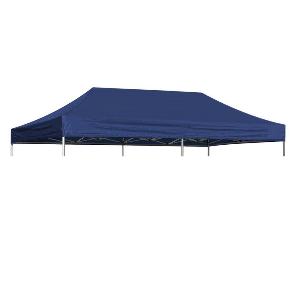 CoastShade 10 ft. x 20 ft. Navy Blue Pop Up Canopy Replacement Canopy ...