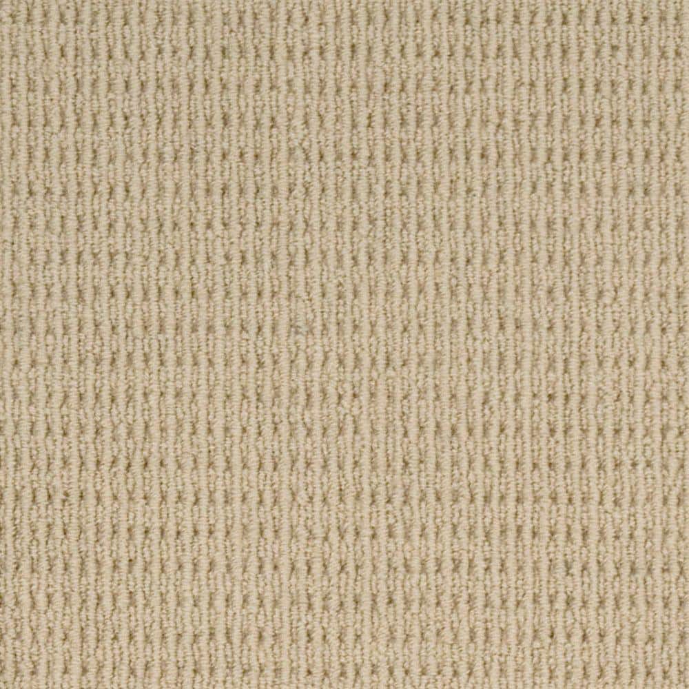 Natural Harmony Terrain - Eggshell - Beige 13.2 ft. 34 oz. Wool Loop ...