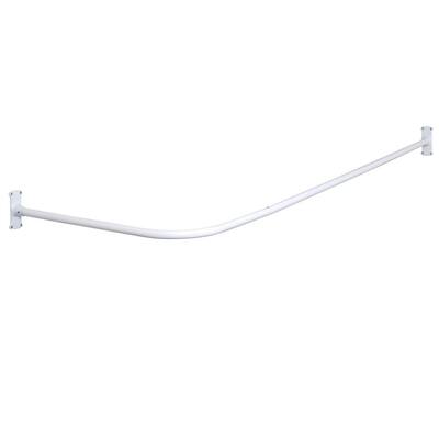White - Shower Curtain Rods - Shower Accessories - The Home Depot