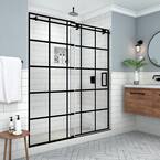Aston Coraline XL 68 - 72 in. x 80 in. Frameless Sliding Shower Door with Ultra-Bright Frosted ...
