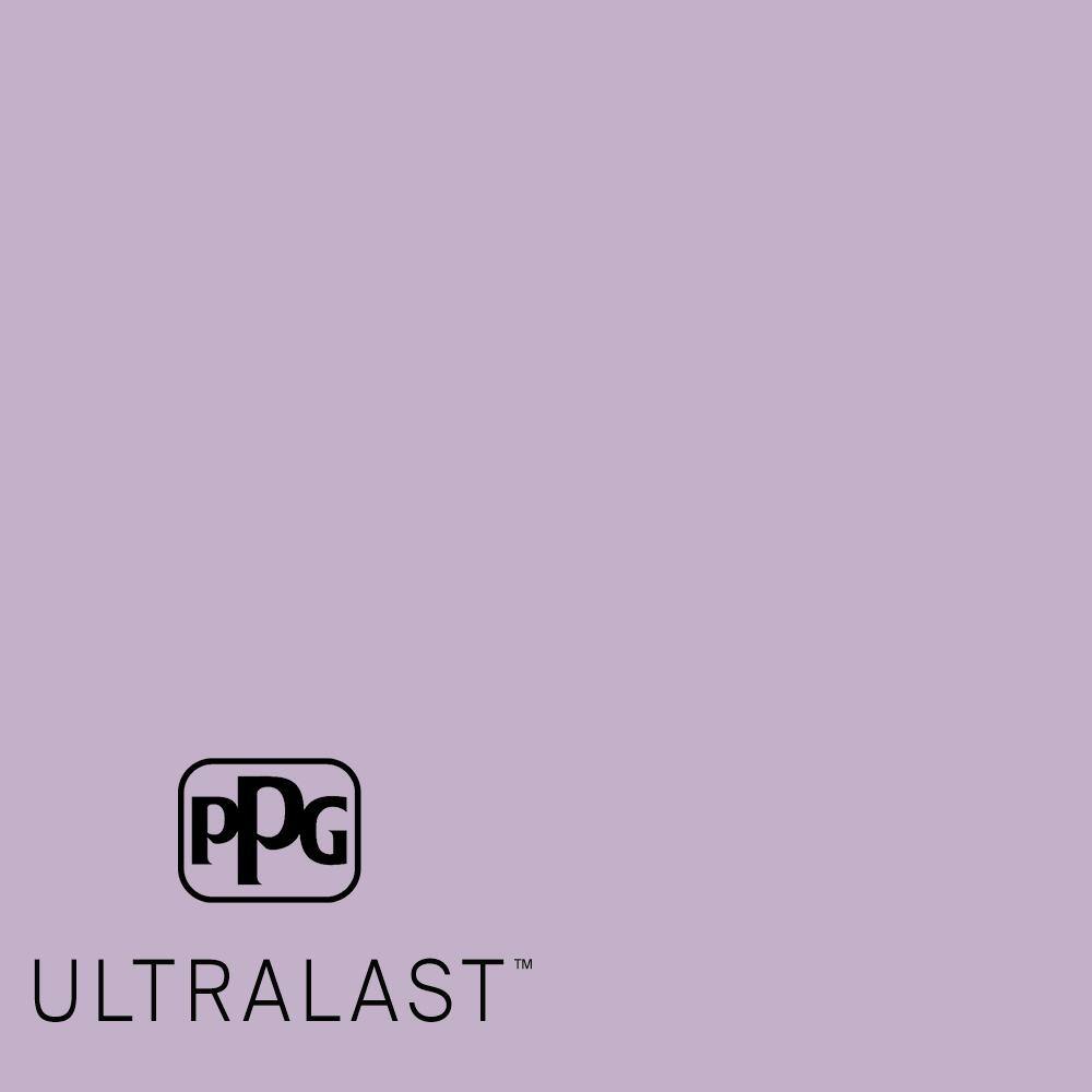 PPG UltraLast 1 gal. PPG1176-4 Purple Essence Eggshell Interior Paint ...