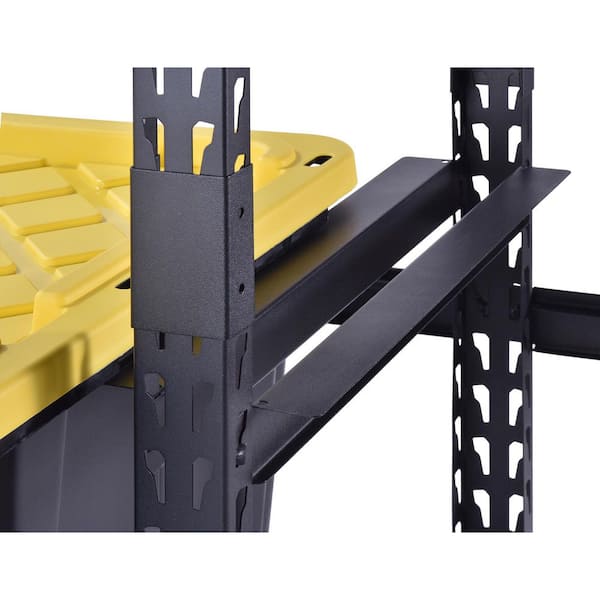 Husky 10-Tote Metal Storage Rack for HDX 14 and 27 Gal. Totes (50 in. W ...