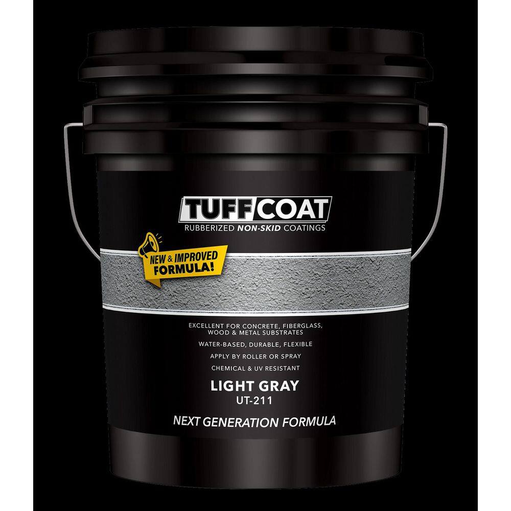 TUFF COAT UT-211 5-Gl Light Gray Interior/Exterior, Concrete/Wood ...