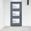 CODEL DOORS Contemporary Customizable Fiberglass Entry Door - The Home ...