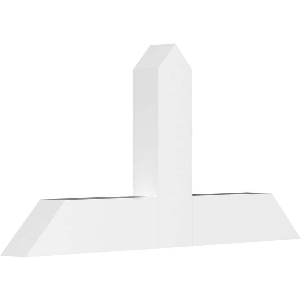 Ekena Millwork Portland 48 in. W x 24 in. H x 4 in. D Signature ...