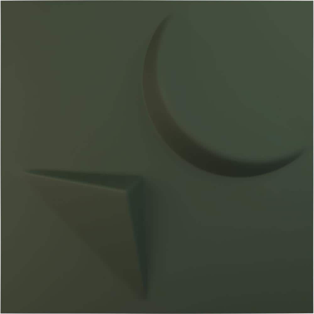 Ekena Millwork 11-7/8"W x 11-7/8"H Apollo EnduraWall Decorative 3D Wall ...