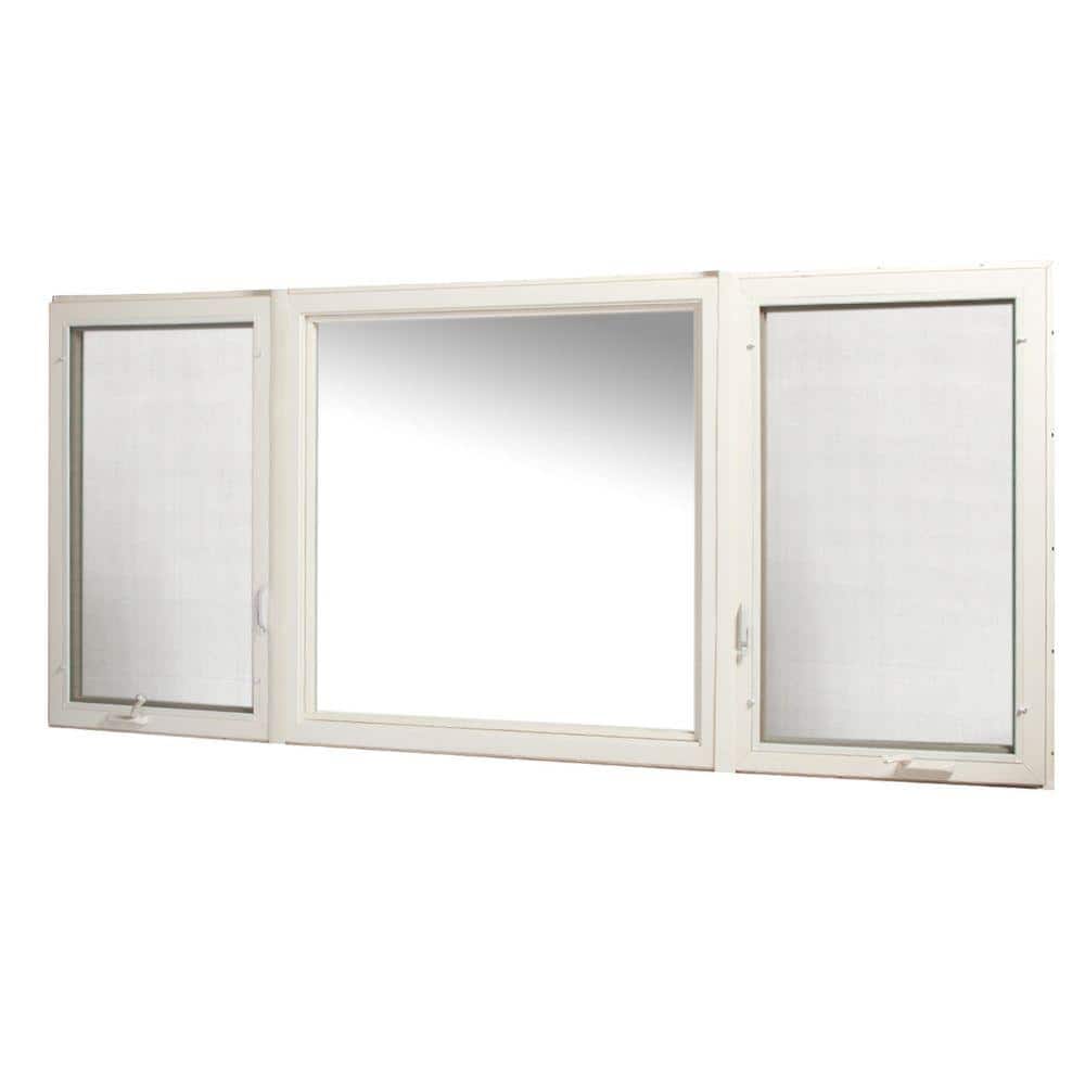 Reviews for TAFCO WINDOWS 107.25 in. x 48 in. White Double-Pane ...