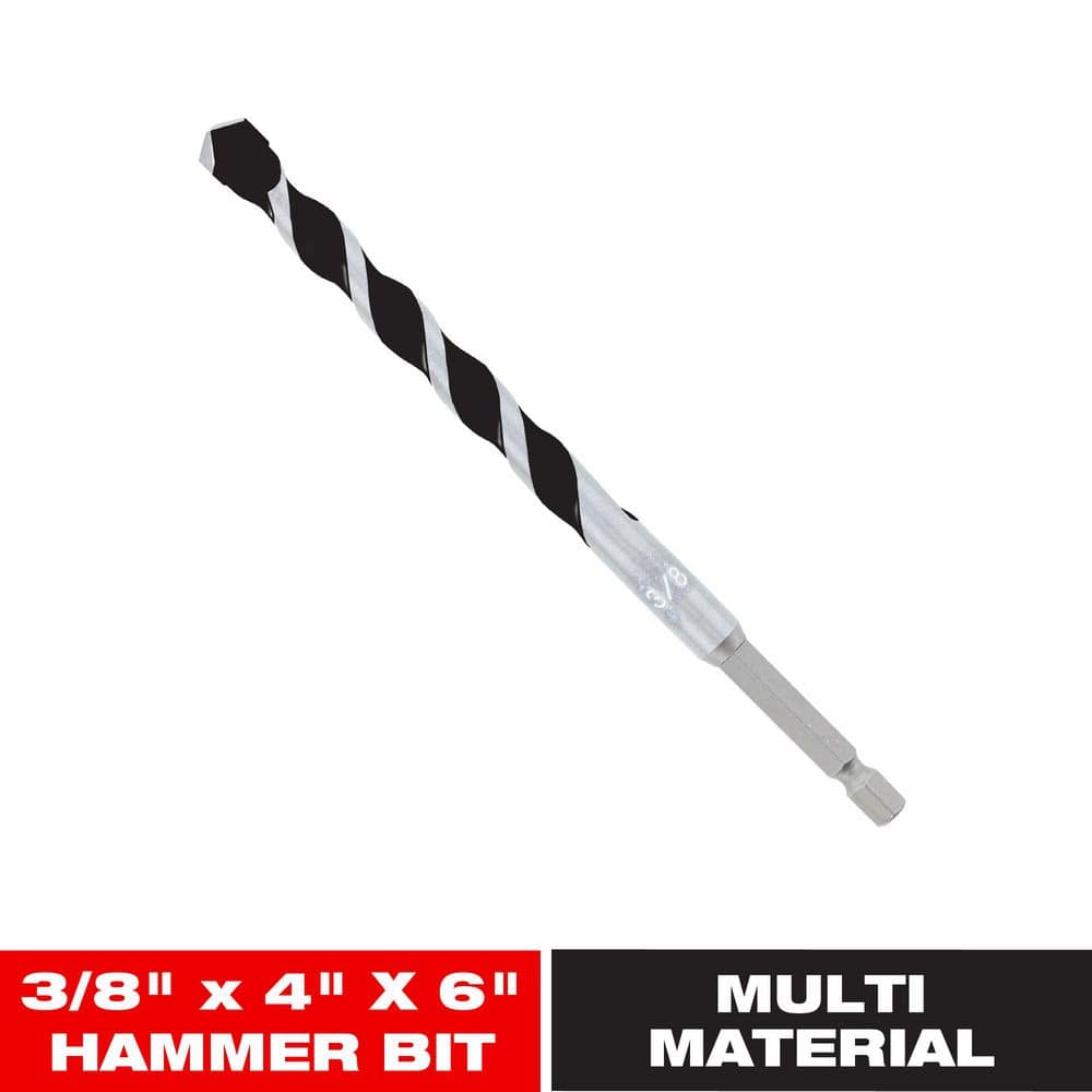 DIABLO 3/8 in. x 4 in. x 6 in. Multi-Material Carbide-Tipped Hammer ...
