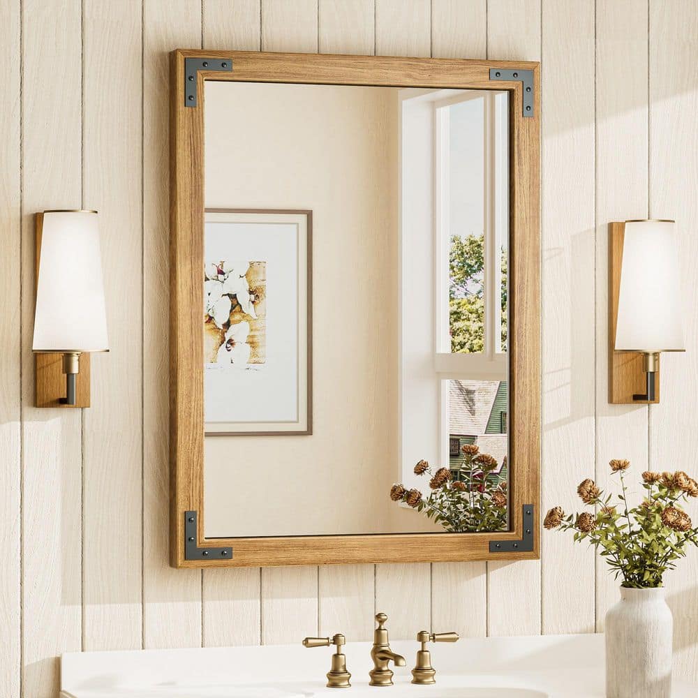 Have a question about KeonJinn 24 in. W x 32 in. H Rectangular Rustic ...