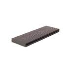 Trex Select 1 in. x 6 in. x 1 ft. Woodland Brown Composite Deck Board ...