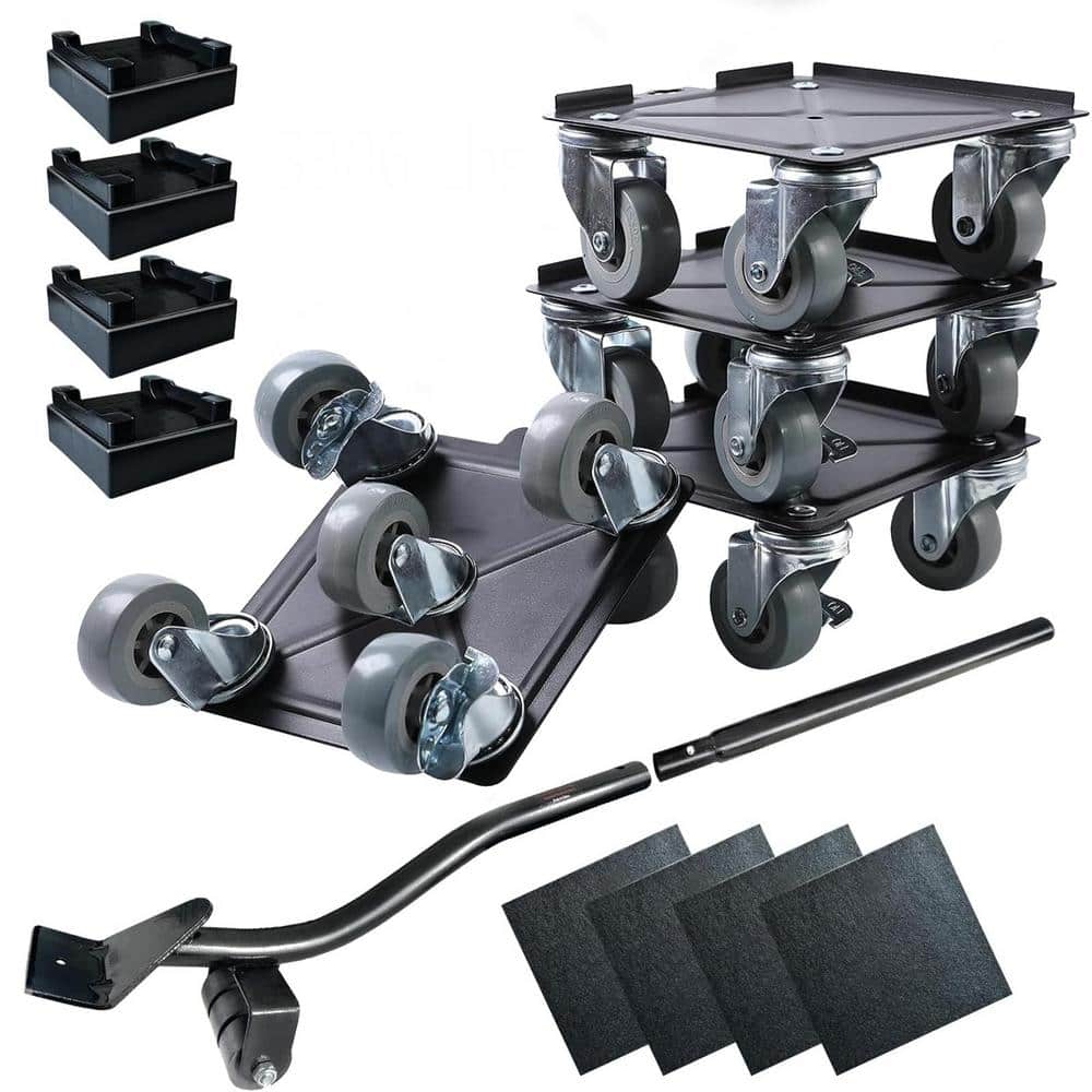 Angel Sar Max Capacity 3335 Ib. Furniture Sliders Lifters Tool Set with ...