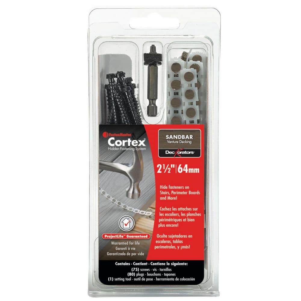 FastenMaster 50 LF Collated Cortex for Deckorators Sandbar 2 1/2 in ...