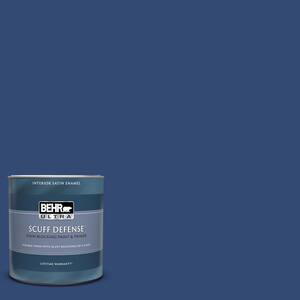 BEHR ULTRA 1 gal. #S-H-580 Navy Blue Extra Durable Satin Enamel ...