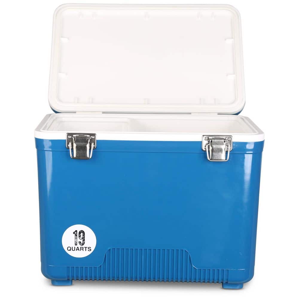 MOEPISY 19 qt. Leak-Proof, Air Tight, Drybox Cooler and Small Hard ...